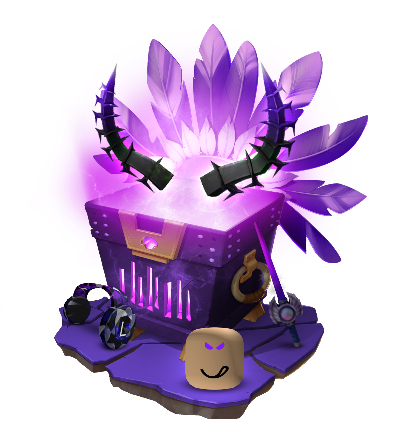 Open the Purple Plasma on Diceblox – Diceblox.com