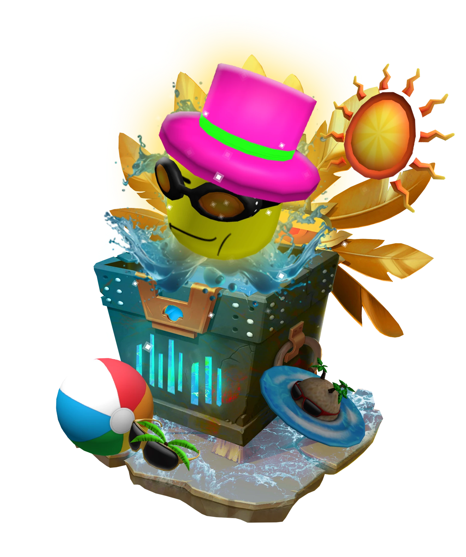 Open the Sunburst Surprise on Diceblox – Diceblox.com