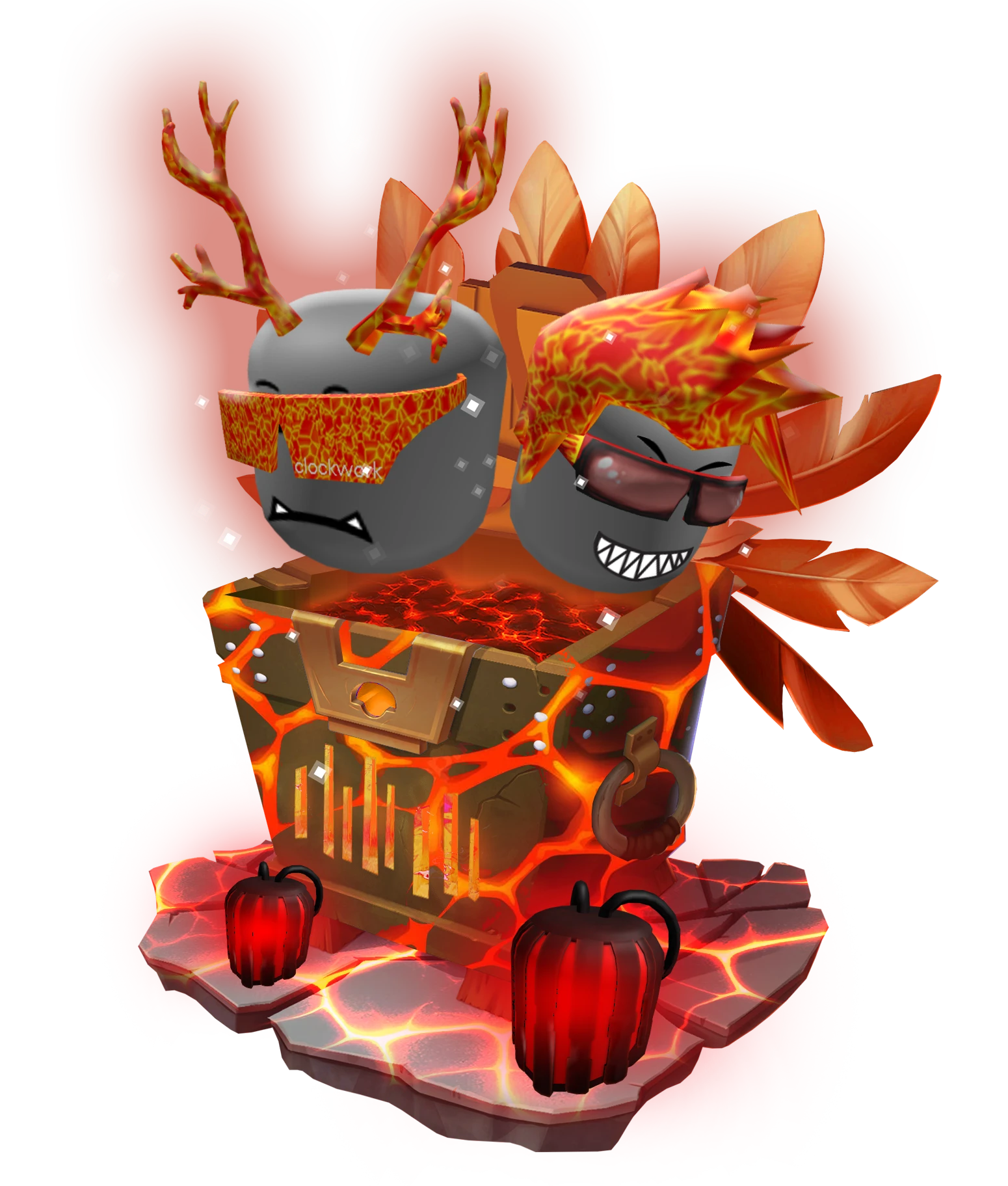 Open the Volcanic Blaze on Diceblox – Diceblox.com