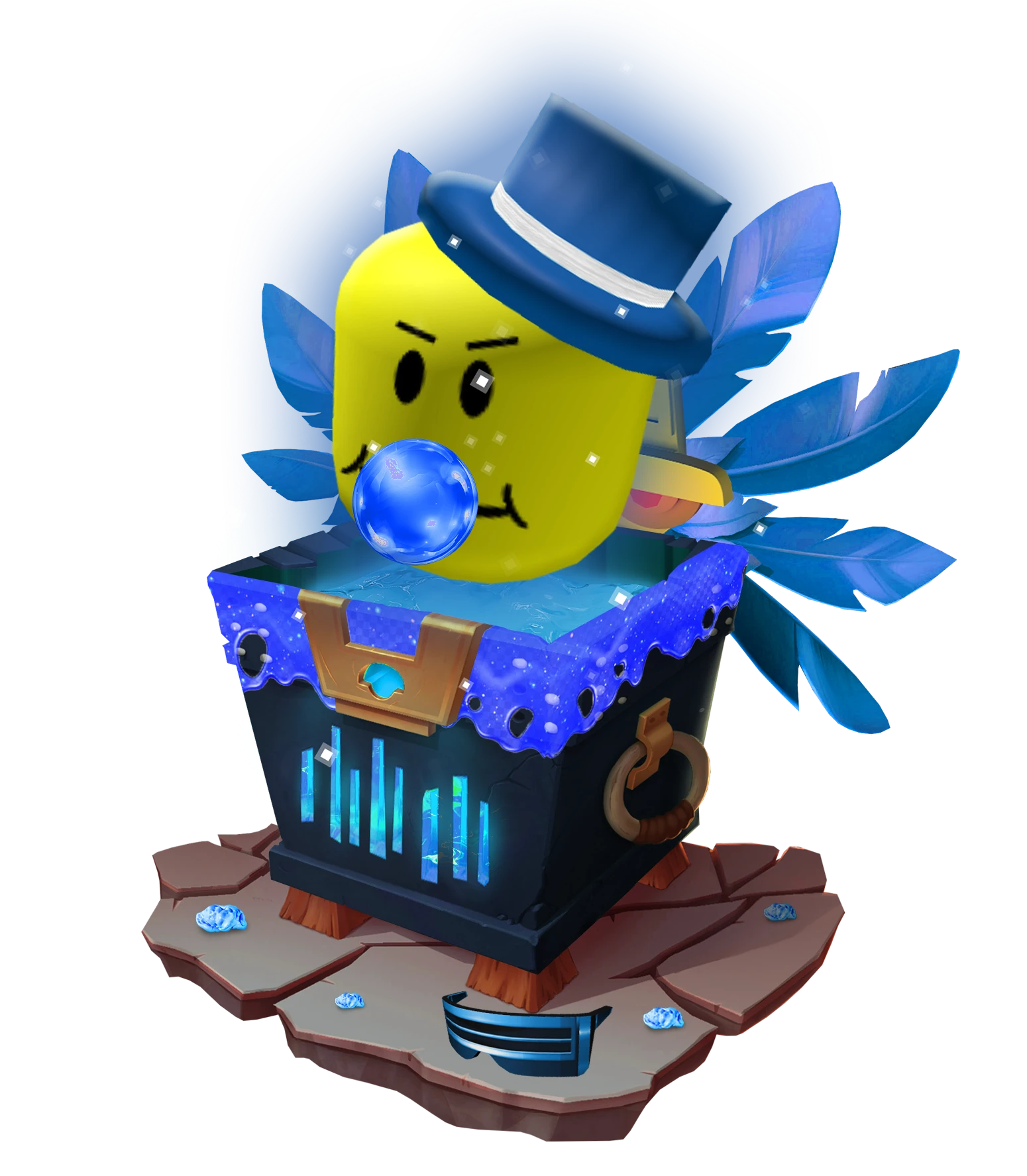 Open the What The Blue on Diceblox – Diceblox.com